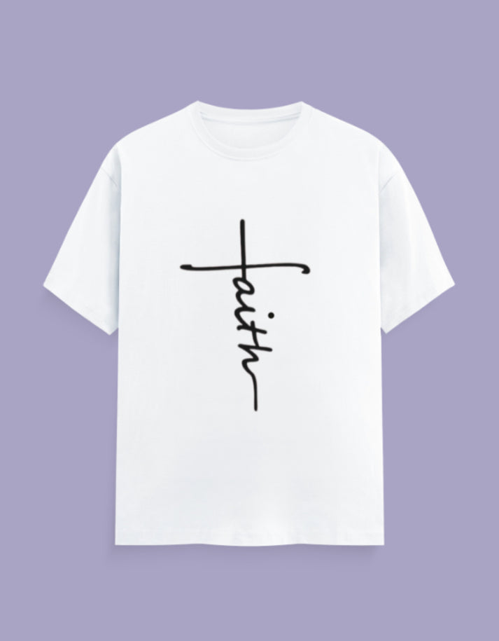 Faith Cross Tee – Inspirational Wear – Bigshot Fusion